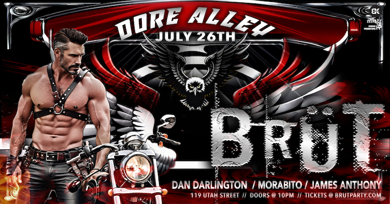 Dore Alley 2025 - Renegade - BRÜT Party - LGBTQ+ Events